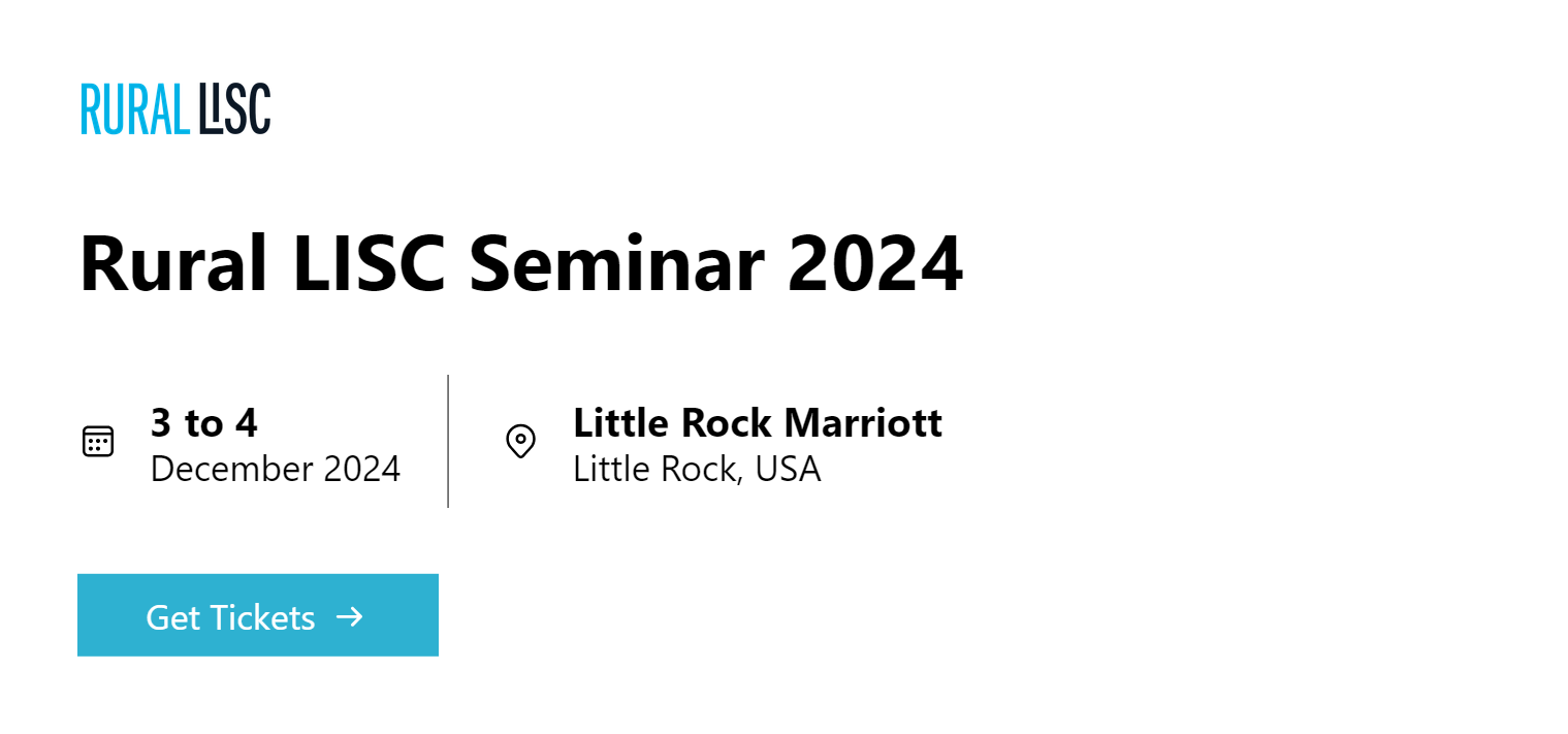 Rural LISC Seminar 2024